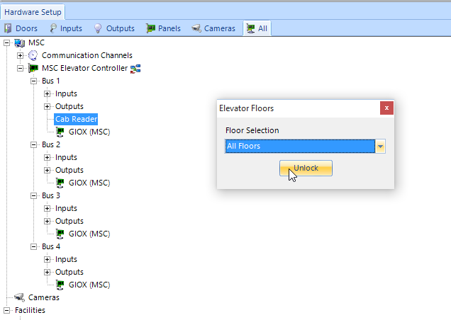 Elevator Control via NXT-MSC Controllers